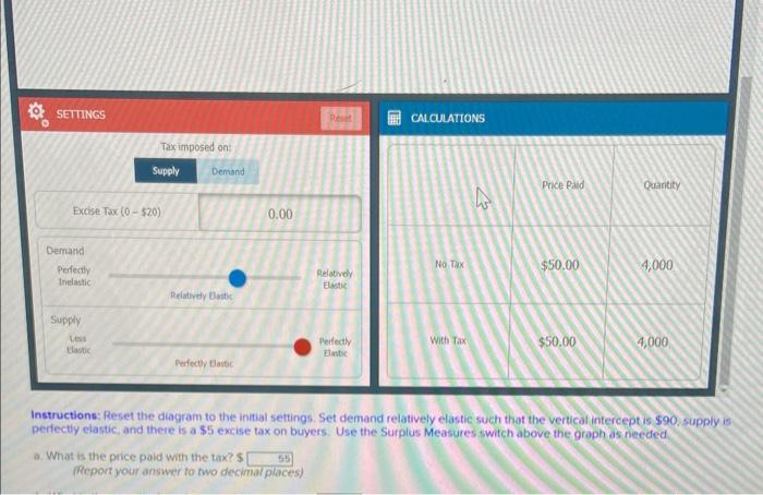 Solved Instructions: Reset the diagram to the intiai | Chegg.com