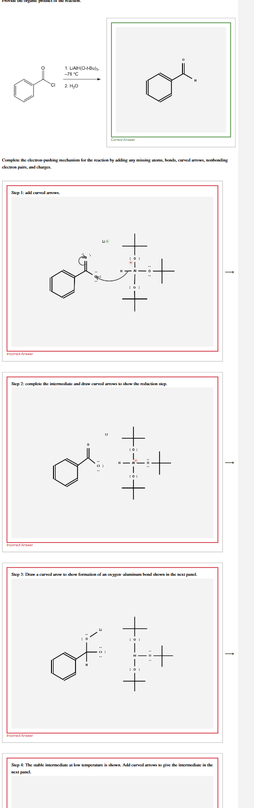 Solved Complete the electron-pushing mechanism for the | Chegg.com