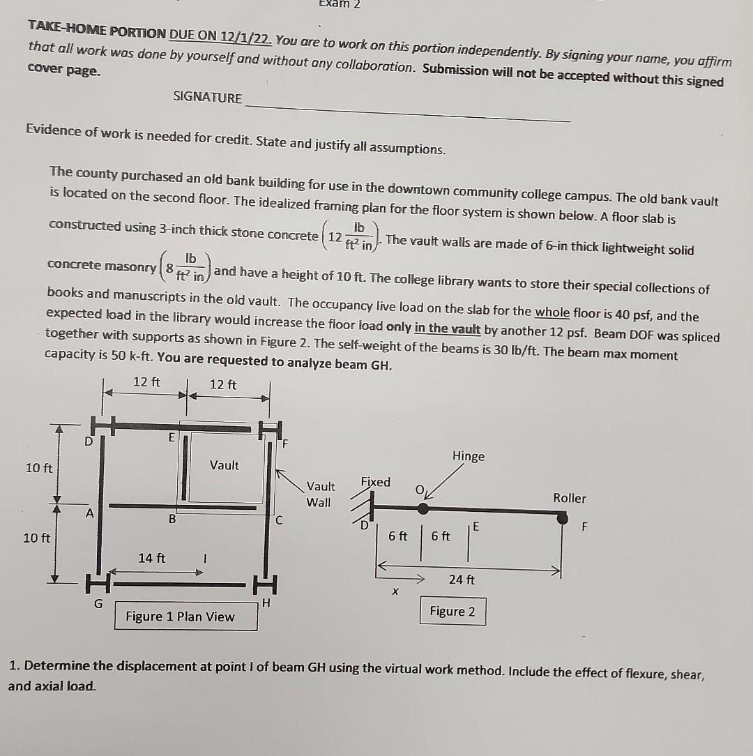 Solved TAKE-HOME PORTION DUE ON 12/1/22. You are to work on | Chegg.com