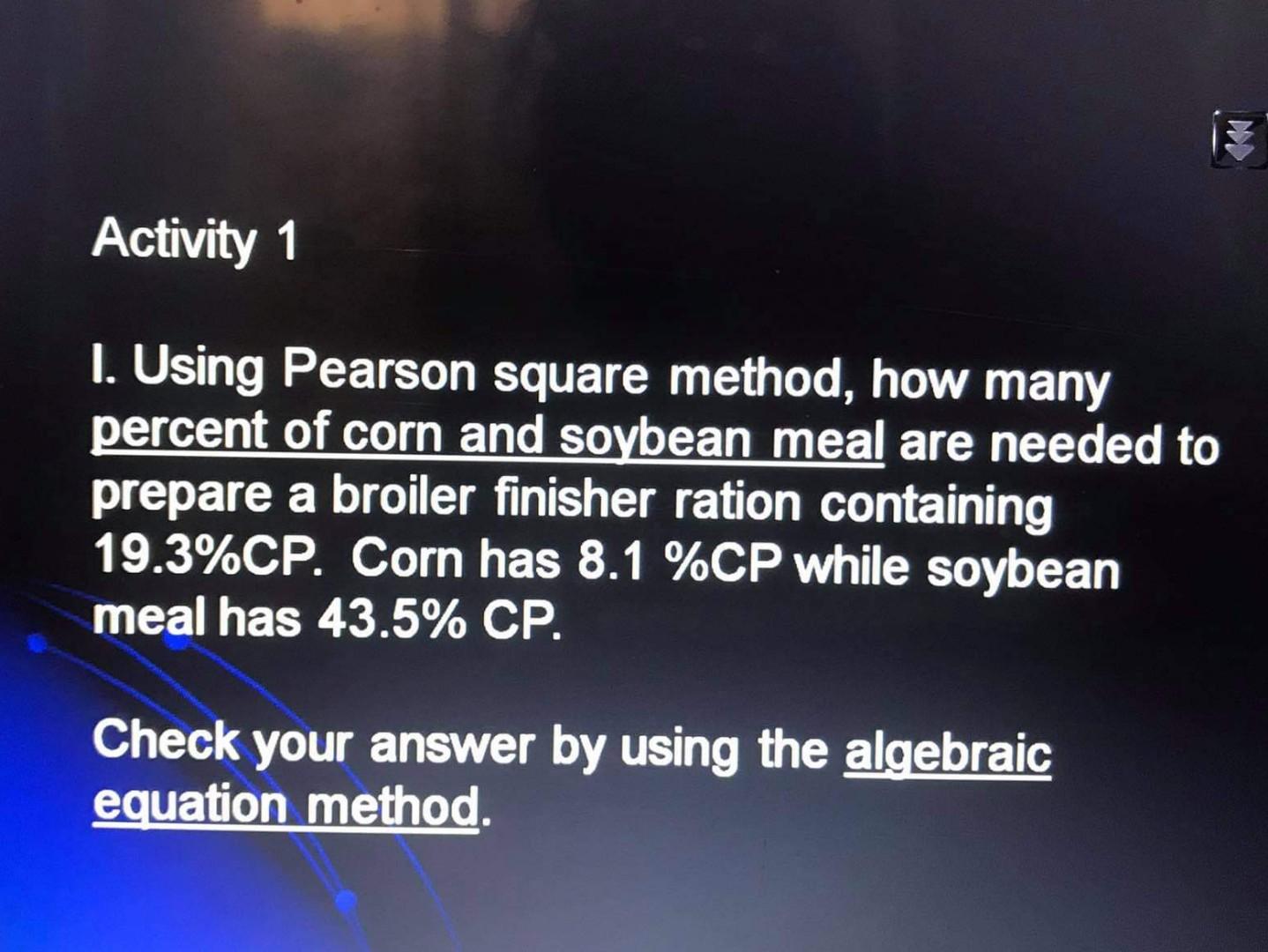 Solved FEED FORMULATION COMPUTATION | Chegg.com
