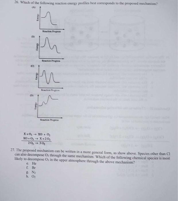 Solved 28. The complete photoelectron spectrum of an element | Chegg.com
