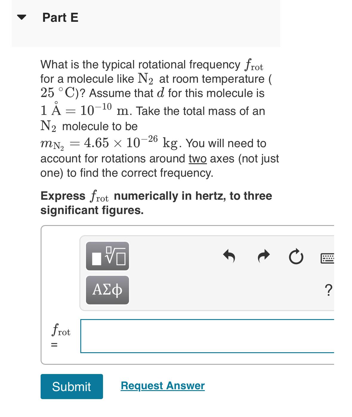 Solved Part AConsider a monatomic gas of particles each with | Chegg.com