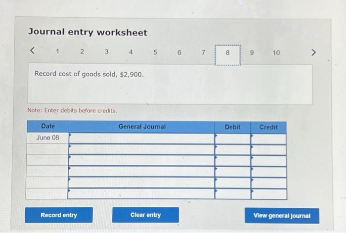 Solved Journal entry worksheet Sold $13,000 of merchandise | Chegg.com