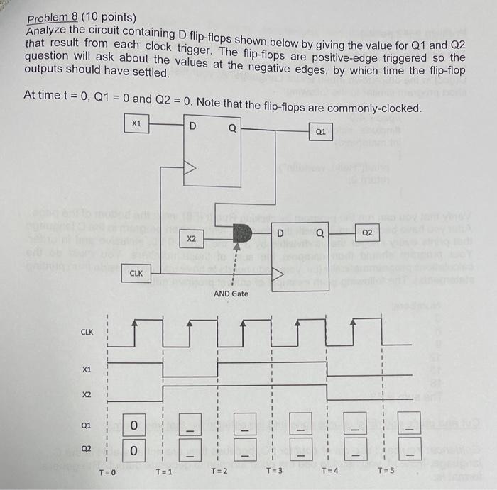Solved Problem 8 (10 points) Analyze the circuit containing | Chegg.com