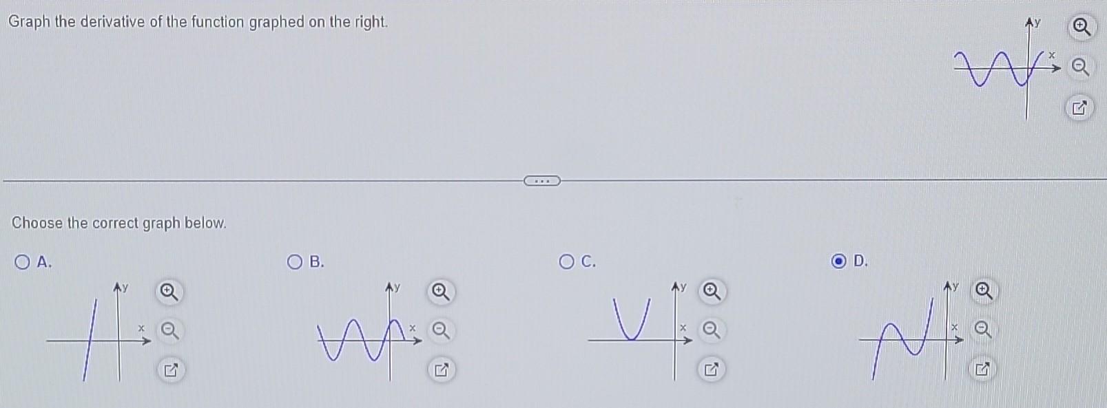 Solved Graph the derivative of the function graphed on the | Chegg.com
