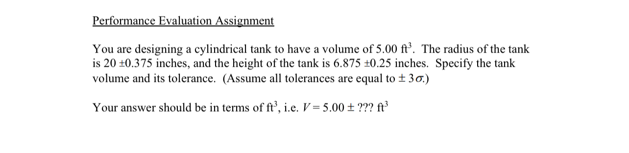 Solved Performance Evaluation Assignmentyou Are Designing A 