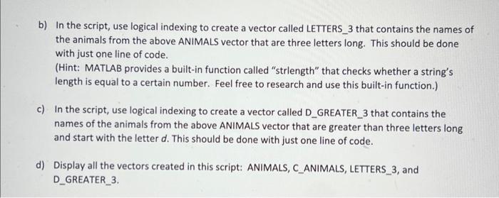 Solved Question \#4. Write a MATLAB script in which you | Chegg.com