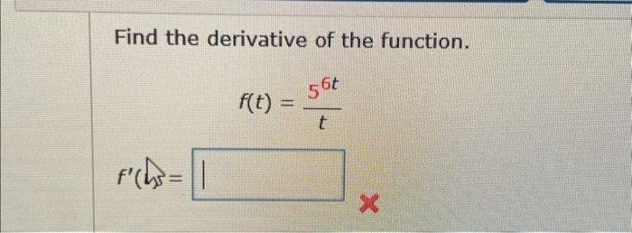 Solved Find the derivative of the function. h(x)=log4(3xx−3) | Chegg.com