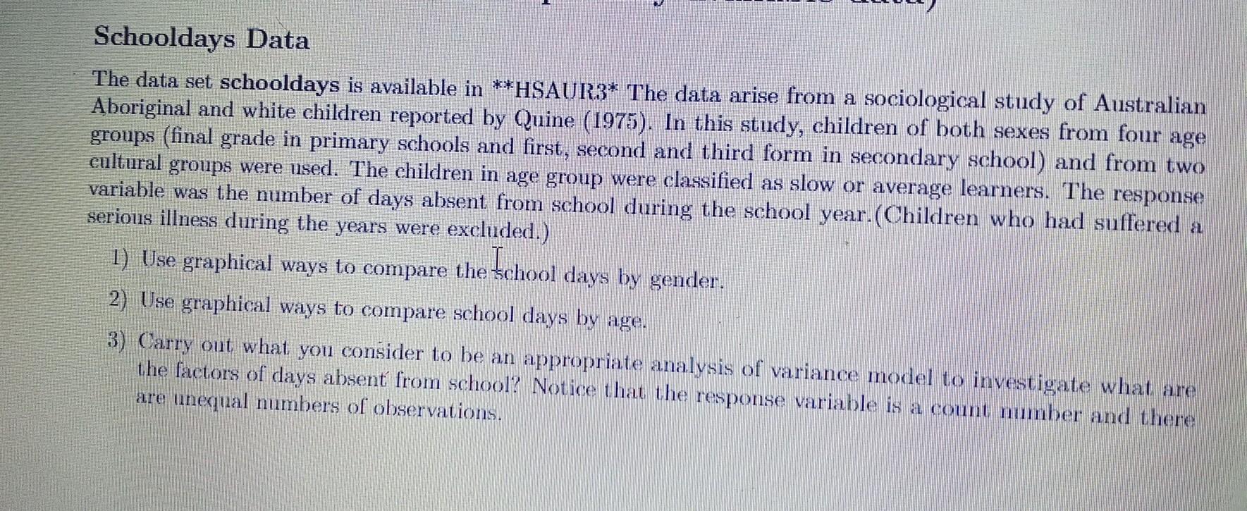 Solved use R programming to answer the question. kindly | Chegg.com