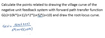 Solved Calculate the points related to drawing the village | Chegg.com