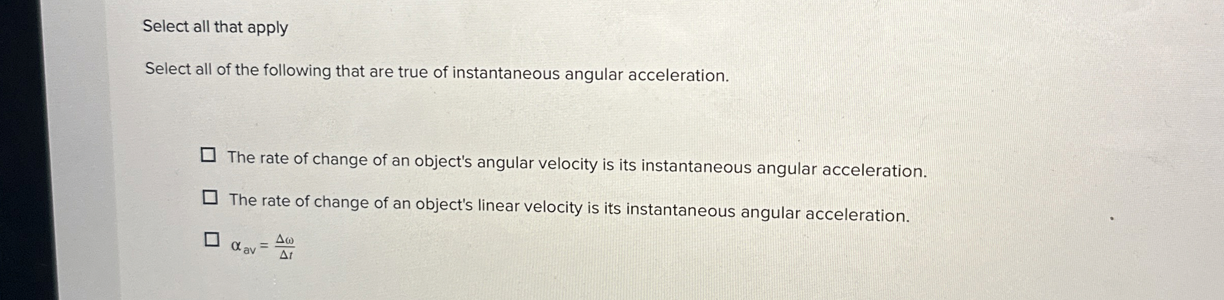 Solved Select all that applySelect all of the following that | Chegg.com