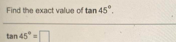 Solved Find the exact value of sec 30°. sec 30º = Find the | Chegg.com