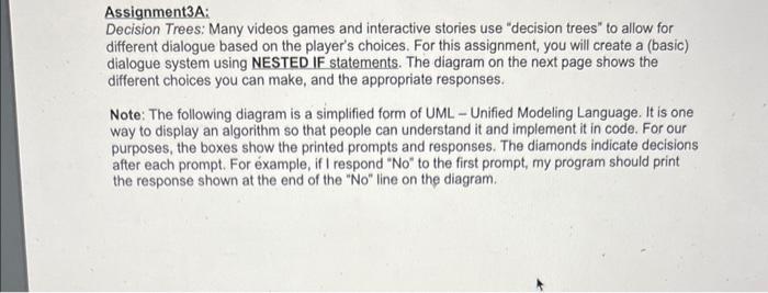 Solved Assignment3A: Decision Trees: Many videos games and | Chegg.com