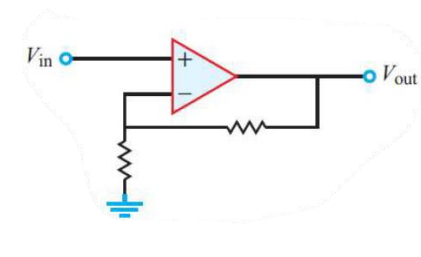 Solved Configuring a non-inverting amplifier circuit with a | Chegg.com
