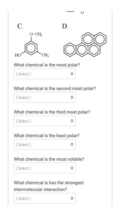 Solved Answer the questions below using the four structures | Chegg.com