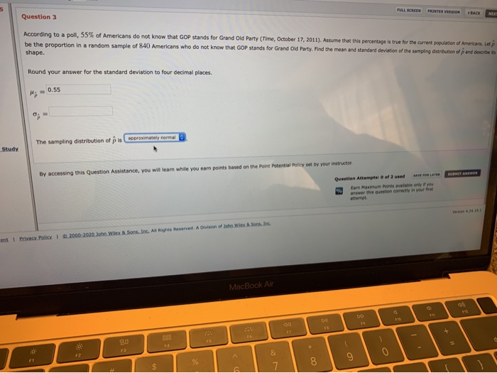 Solved PULL SCREEN PRINTER VERSION AGENE Question 3 | Chegg.com