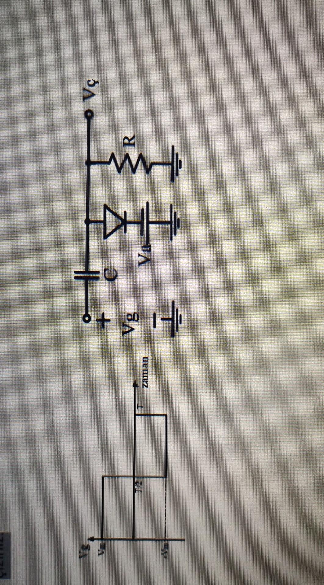 Solved The following circuit input Signal is applied as in | Chegg.com