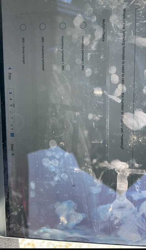 Solved Which of the following formulas is used to calculate | Chegg.com