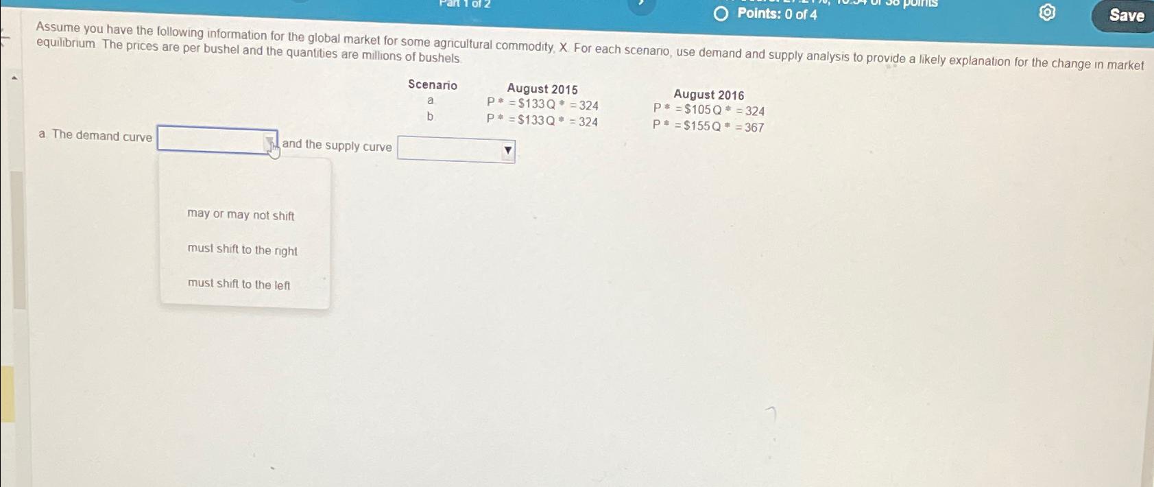 Solved Assume you have the following information for the | Chegg.com