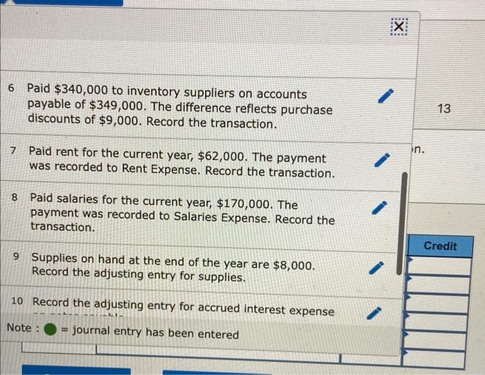 Solved Exercise 8-30 (Algo) General ledger exercise; | Chegg.com
