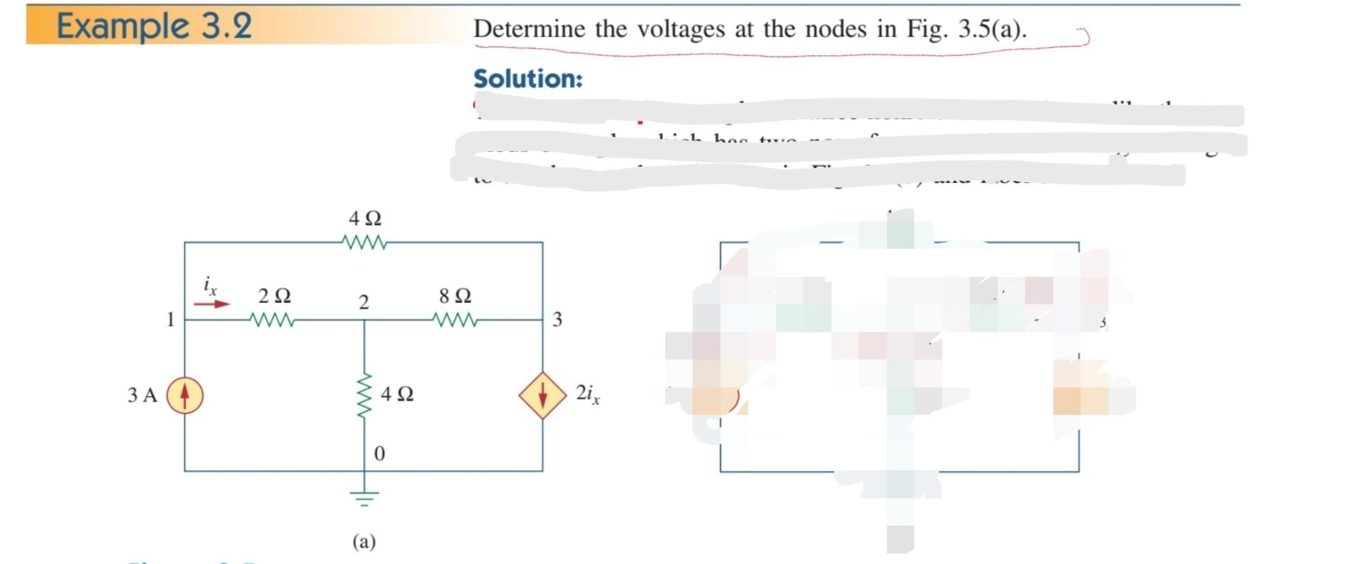 Solved Determine the voltages at the nodes in Fig. 3.5(a). | Chegg.com