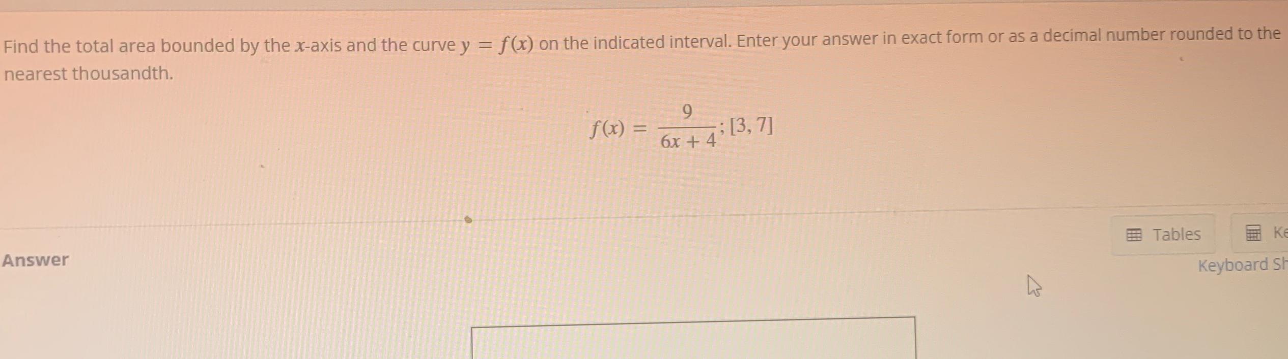 Solved Find the total area bounded by the x-axis and the | Chegg.com