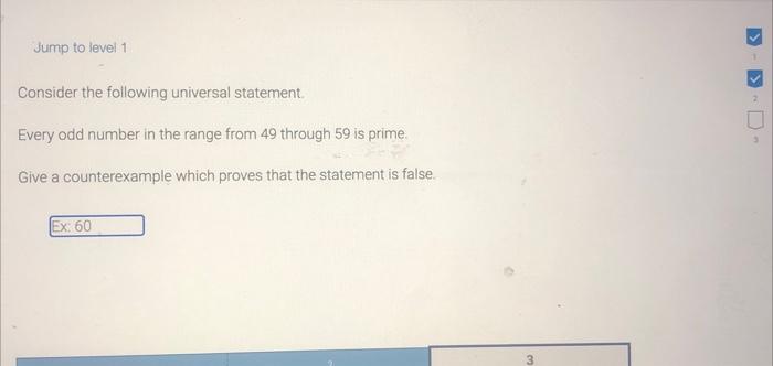 Solved Consider the following universal statement. Every odd | Chegg.com