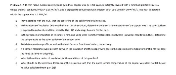 Solved Problem 3: A 15 mm radius current carrying solid | Chegg.com