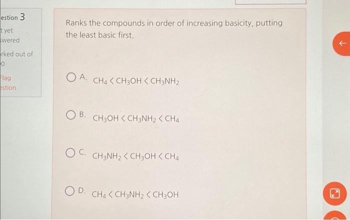 Solved estion 3 t yet swered rked out of 0 Flag estion Ranks | Chegg.com Solved estion 3 t yet swered rked out of 0 Flag estion Ranks | Chegg.com