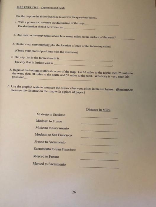 Solved Intro to maps- Pages There are instructions as I | Chegg.com