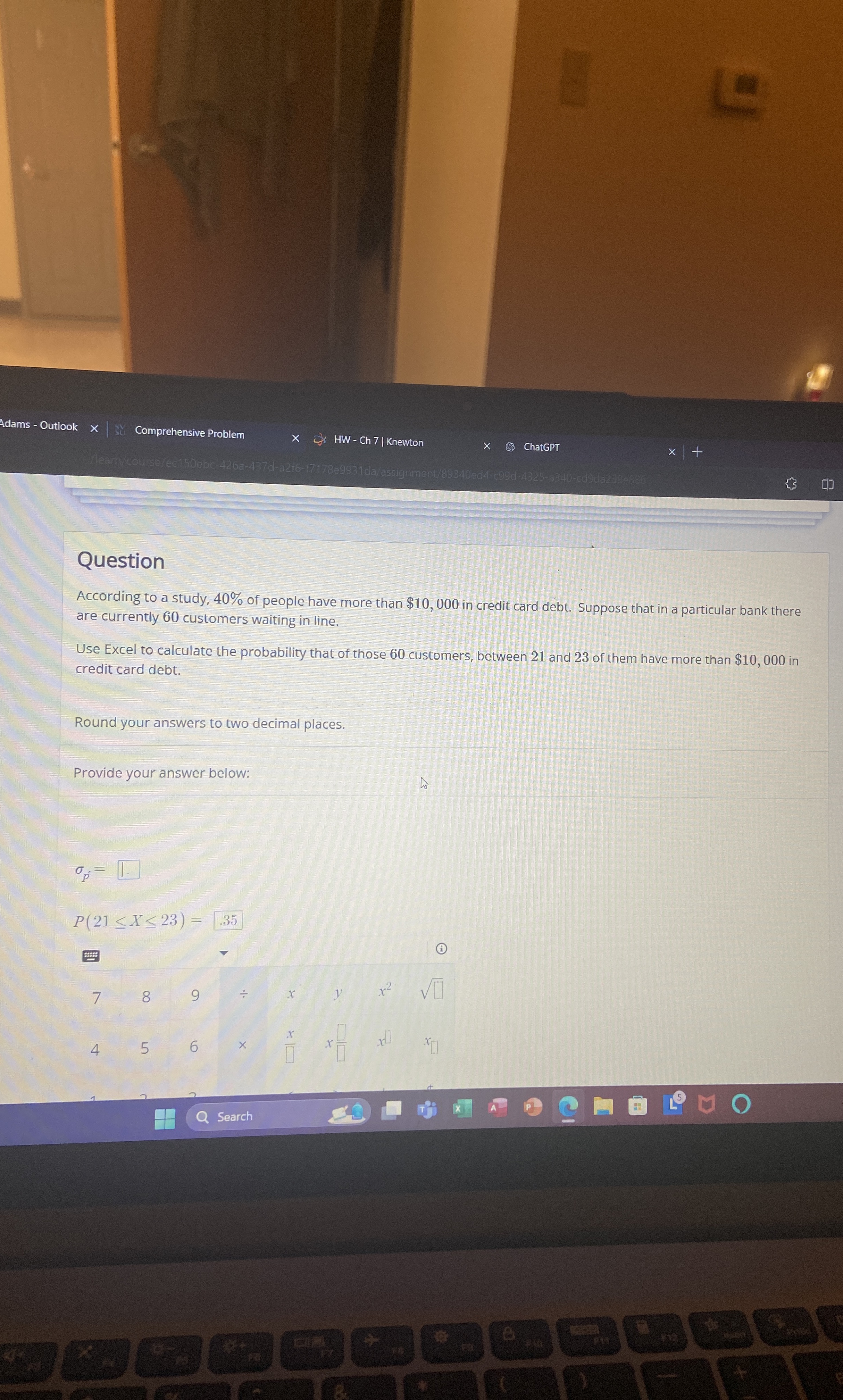 Solved Use the Central Limit Theorem for Proportions to find | Chegg.com
