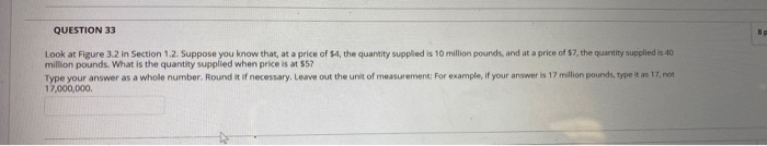 QUESTION 33 Look at Figure 3.2 in Section 1.2. | Chegg.com