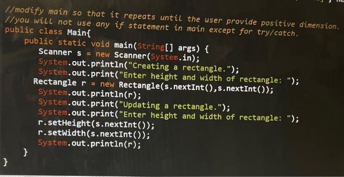 Solved In this lab, you are given two exception classes, a | Chegg.com