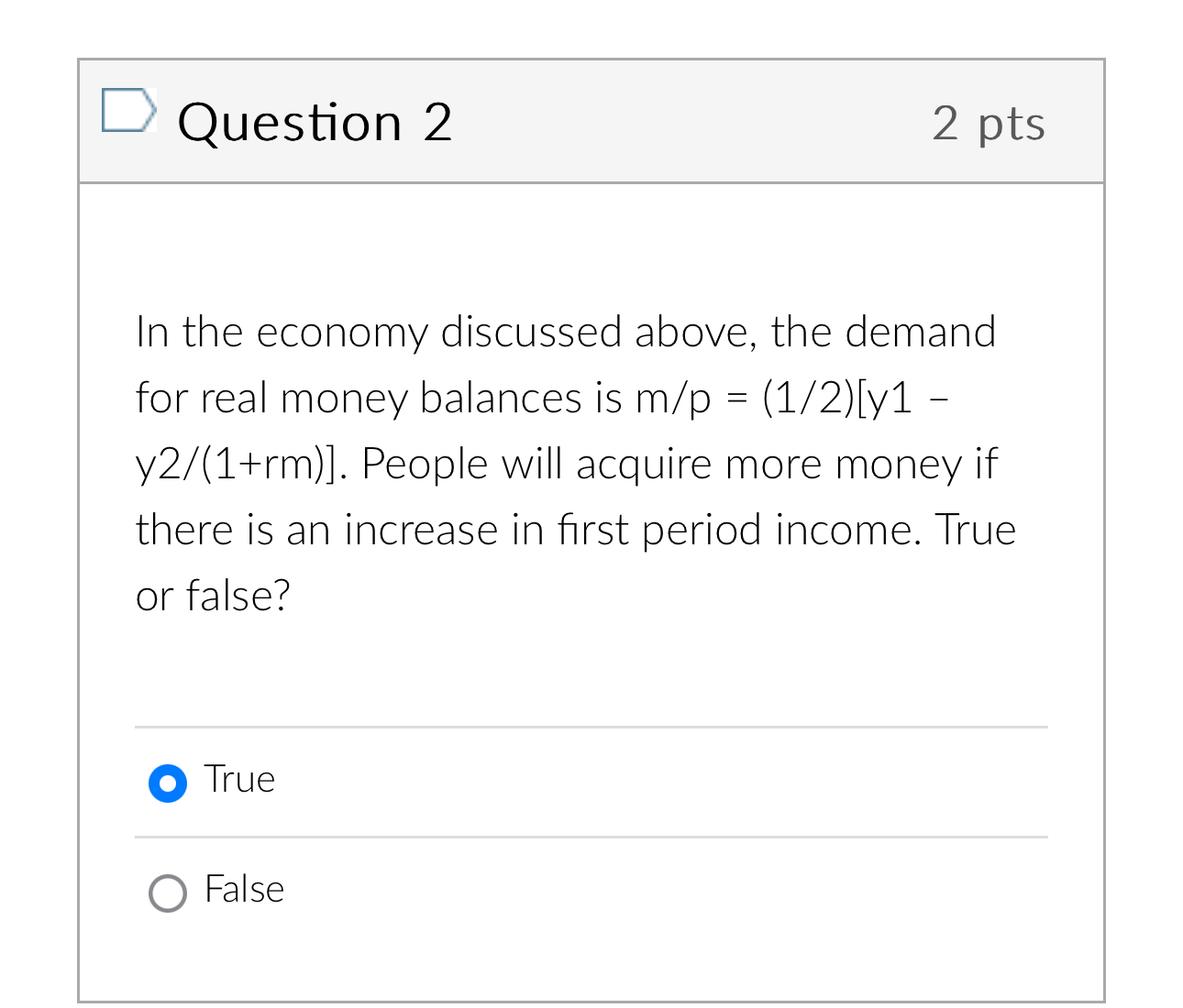 Solved Question 22 ﻿ptsIn the economy discussed above, the | Chegg.com