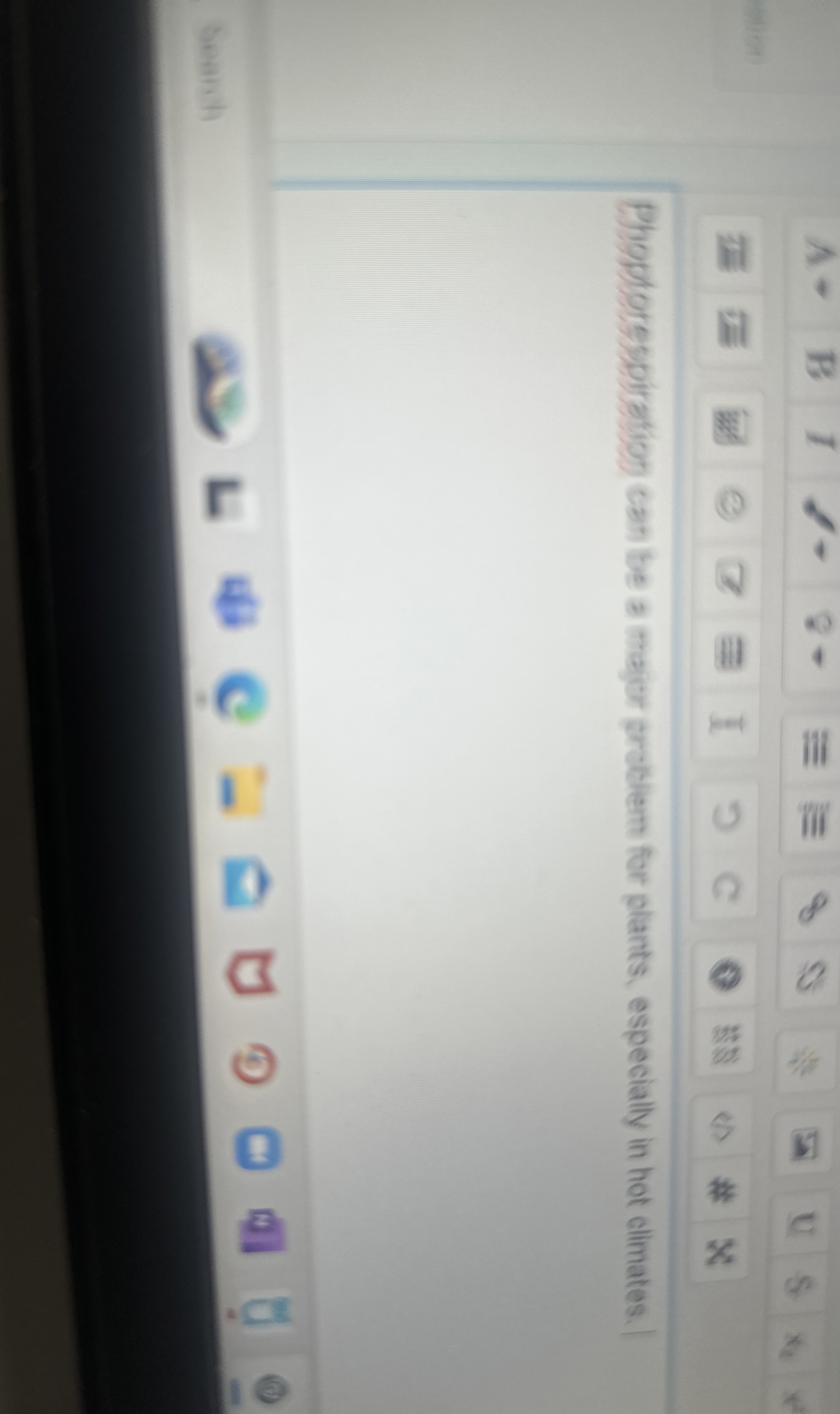 Solved Phoptorespiration can be a mage problem for plants. | Chegg.com