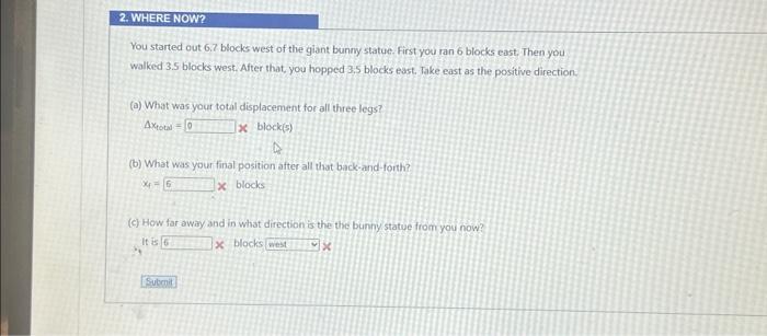 Solved Suppose an object's motion is broken into different | Chegg.com