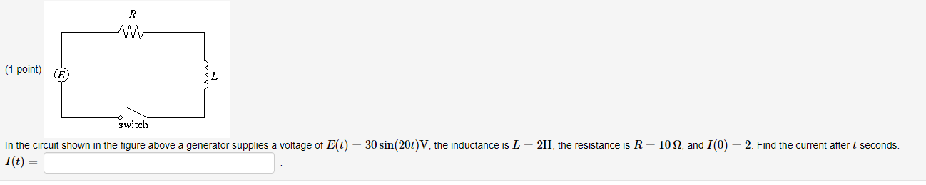 Solved In the circuit shown in the figure above a generator | Chegg.com
