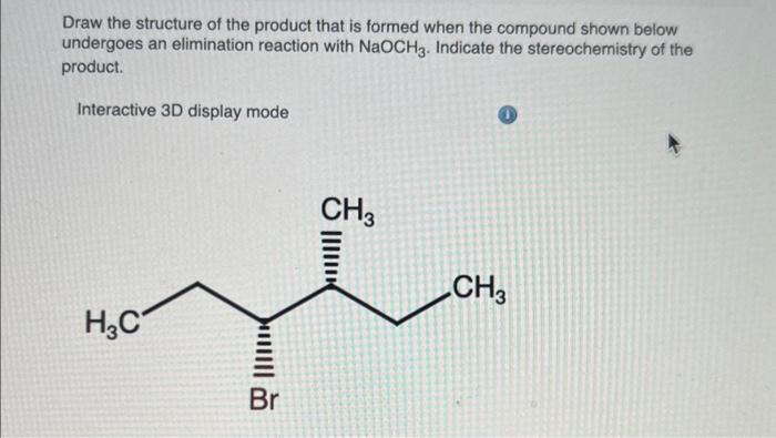 Solved Draw the structure of the product that is formed when | Chegg.com