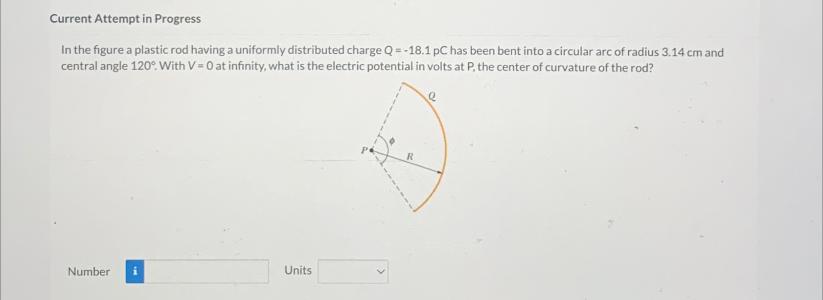 Solved Current Attempt in ProgressIn the figure a plastic | Chegg.com