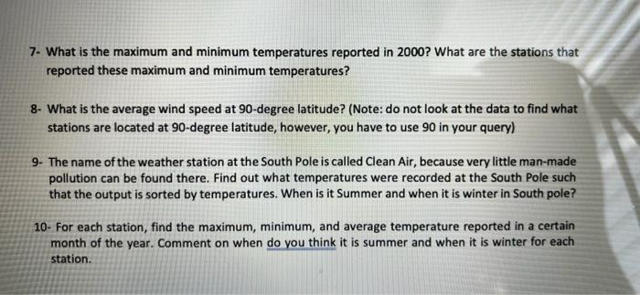Solved please please help with these sql queries questions. | Chegg.com