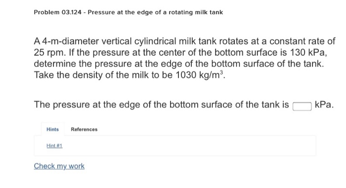 Solved Problem 03.111 - Water tank being towed uphill A | Chegg.com