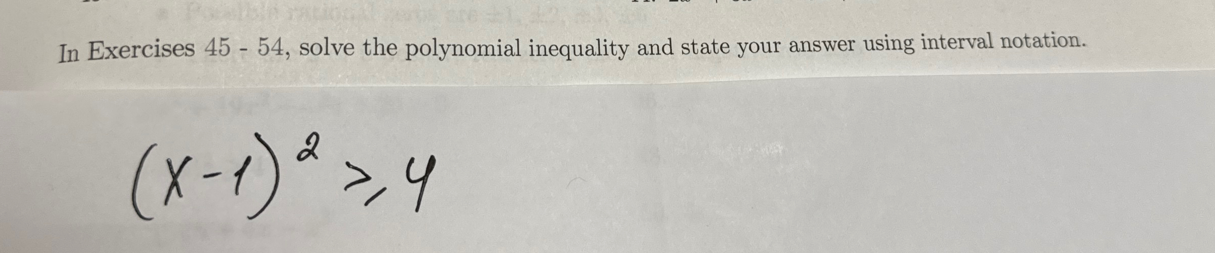 Solved In Exercises 45 - 54, ﻿solve the polynomial | Chegg.com