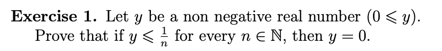 Solved Exercise 1. ﻿let Y ﻿be A Non Negative Real Number 