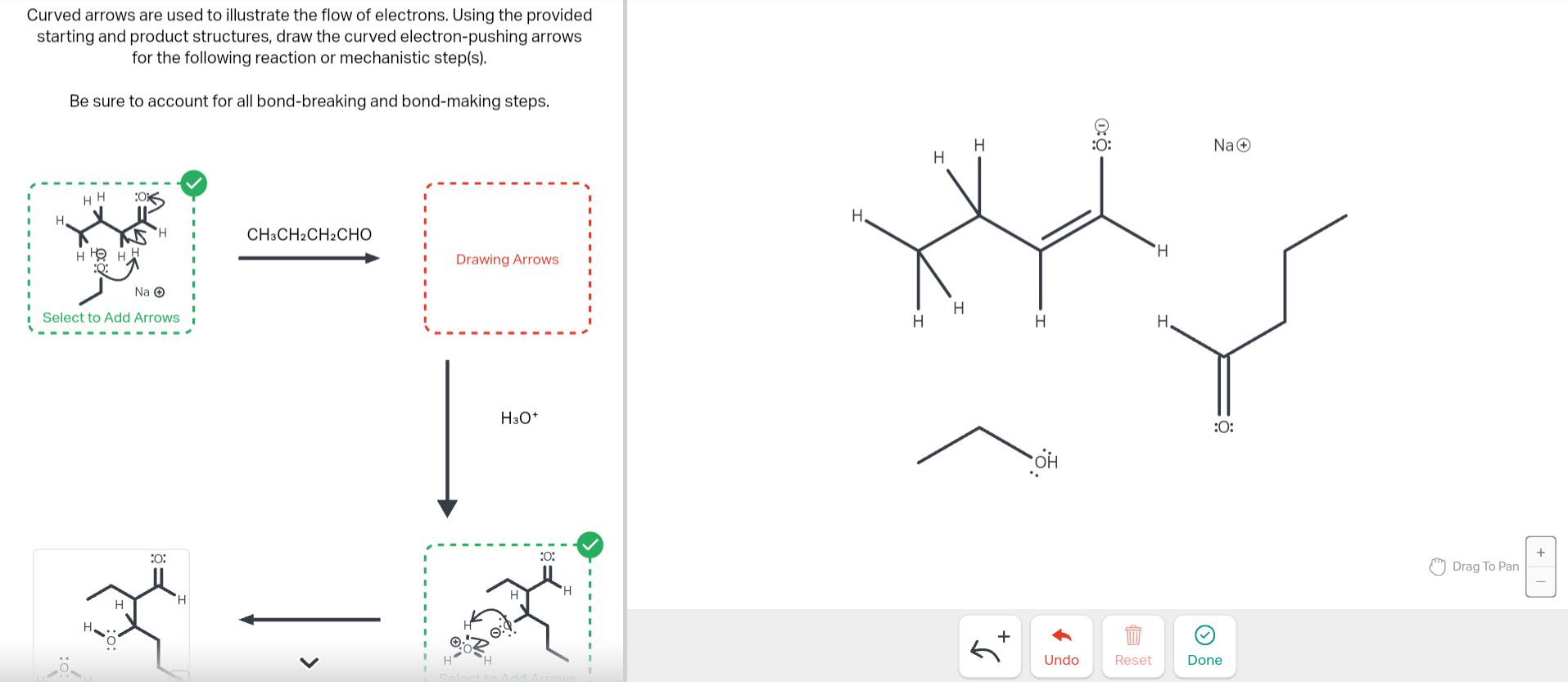 Solved Curved arrows are used to illustrate the flow of | Chegg.com