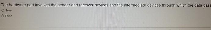 Solved The hardware part involves the sender and receiver | Chegg.com