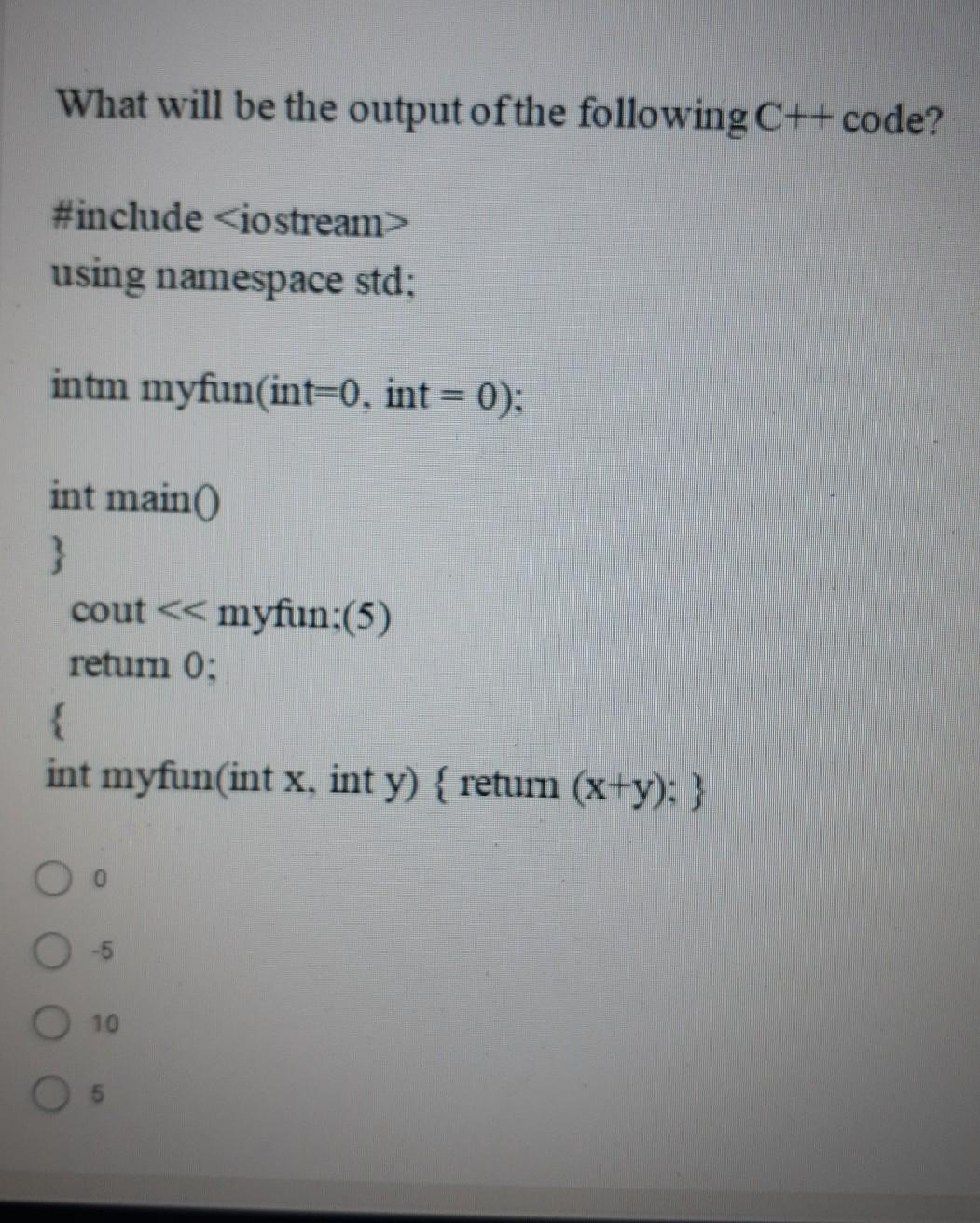 Solved c ++ c plus plus Subject i need the answer for this | Chegg.com