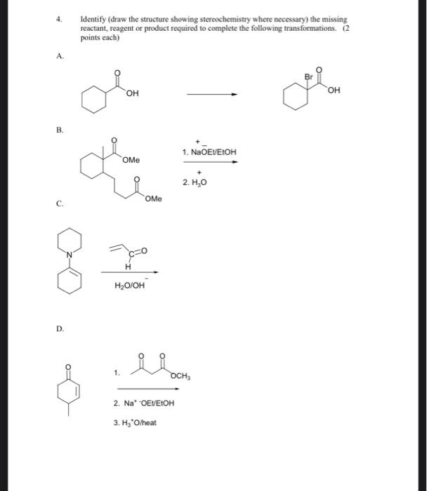 Solved Identify (draw the structure showing stereochemistry | Chegg.com