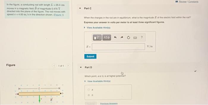 Solved Part A A circular loop of wire with radius 0.0460 m | Chegg.com