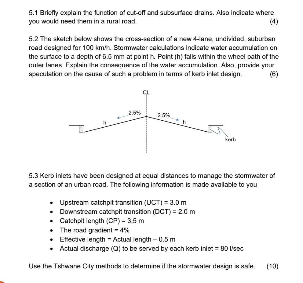 Solved 5.1 Briefly explain the function of cut-off and | Chegg.com