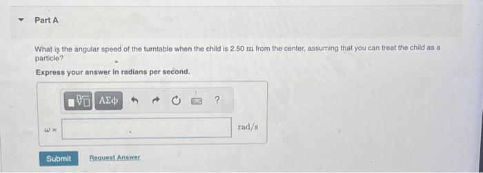 Solved A Large Turntable Rotates About A Fixed Vertical